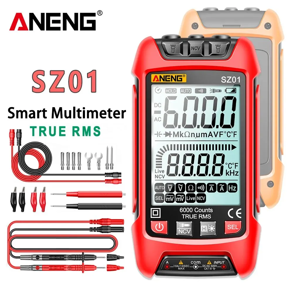 ANENG-SZ01-Diode-Tester-Professional-Digital-Multimeter-True-RMS-Smart ...