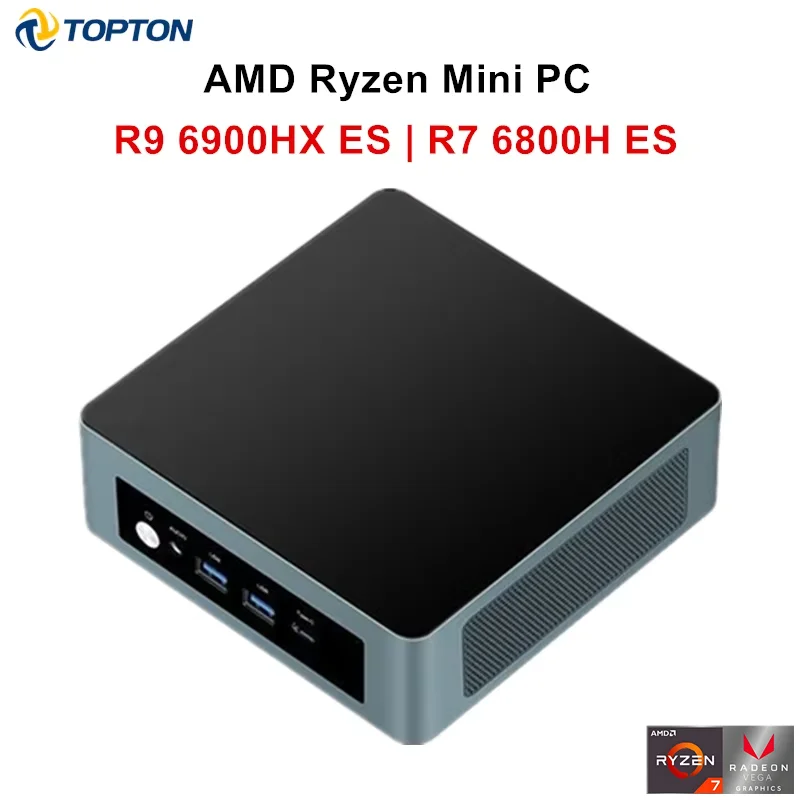 Topton-AMD-Mini-PC-Gamer-Ryzen-9-6900HX-ES-8-Core-2xDDR5-2xLAN-2-5G ...