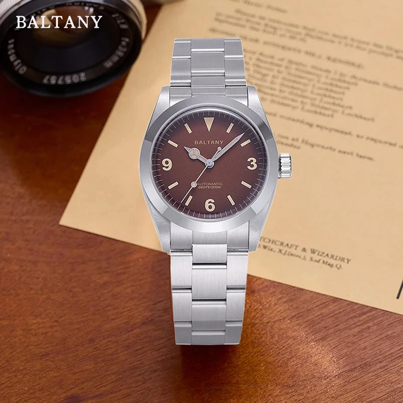 Baltany-2024-New-Automatic-mechanical-Retro-watch1963-Explorer-Homage ...