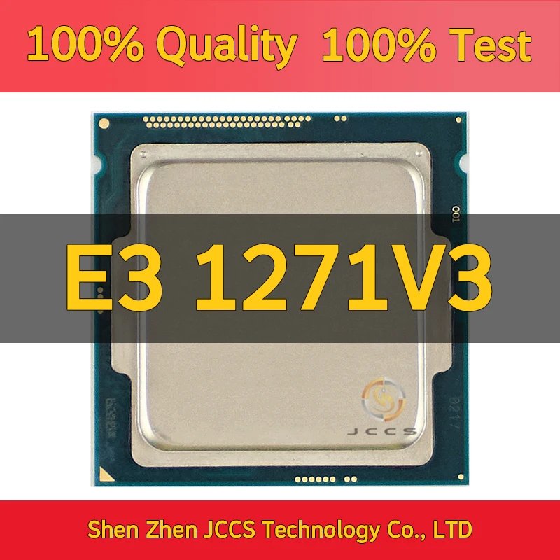 NEW Xeon E3 1271 V3 E3 1271V3 3.6GHz Quad Core Eight Thread CPU ...