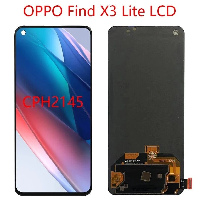 Pantalla LCD AMOLED para Oppo Find X3 Lite, repuesto de Panel táctil, CPH2145| | - AliExpress