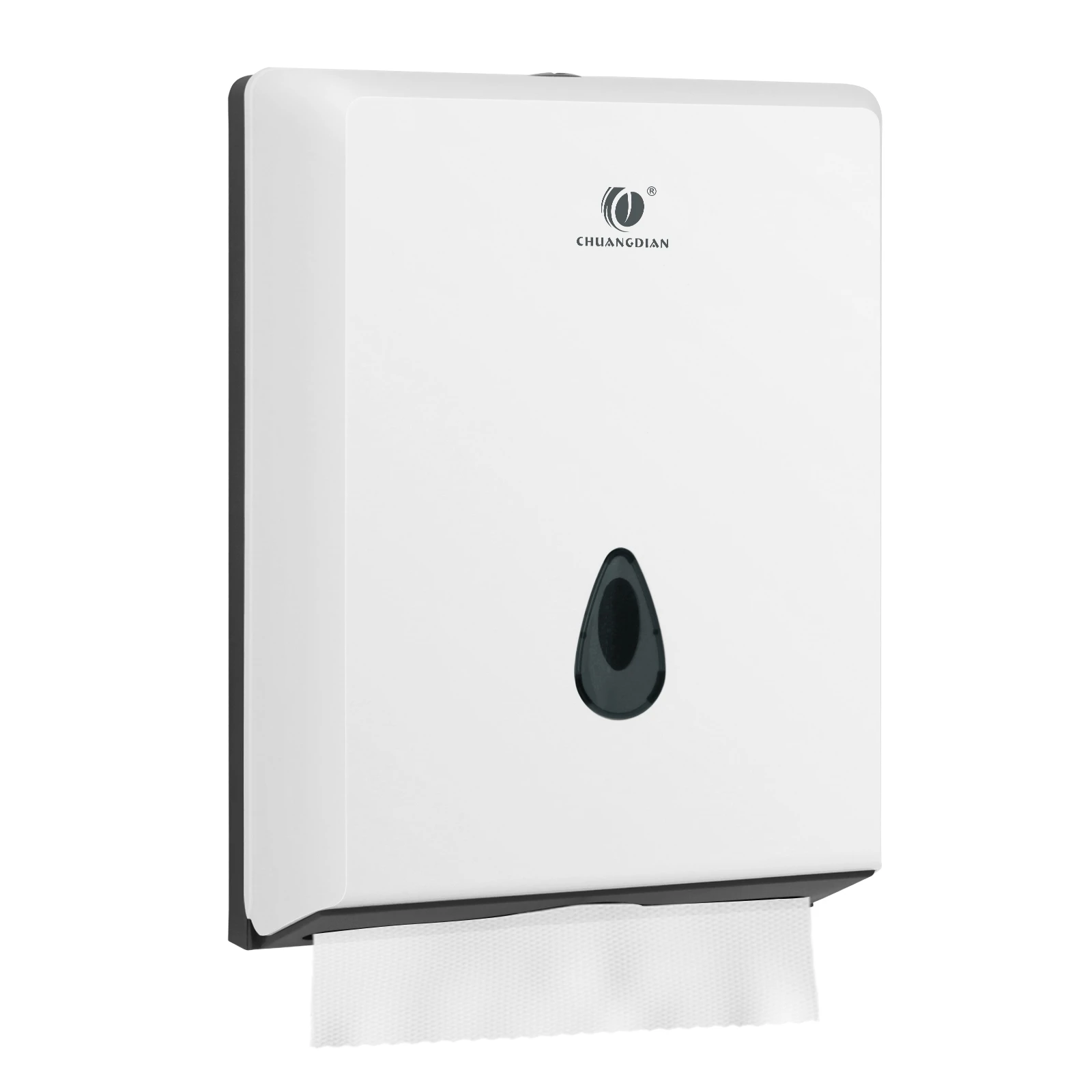 Paper Towel Dispenser Toilet Paper Towel Rack Wall Mount With Key Lock ...