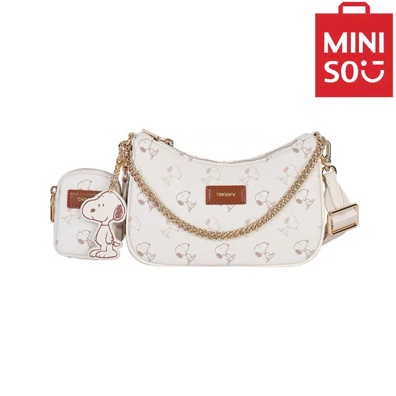 MINISO-Women-s-Snoopy-Co-branded-High-end-3-in-1-Shoulder-Bag-with ...