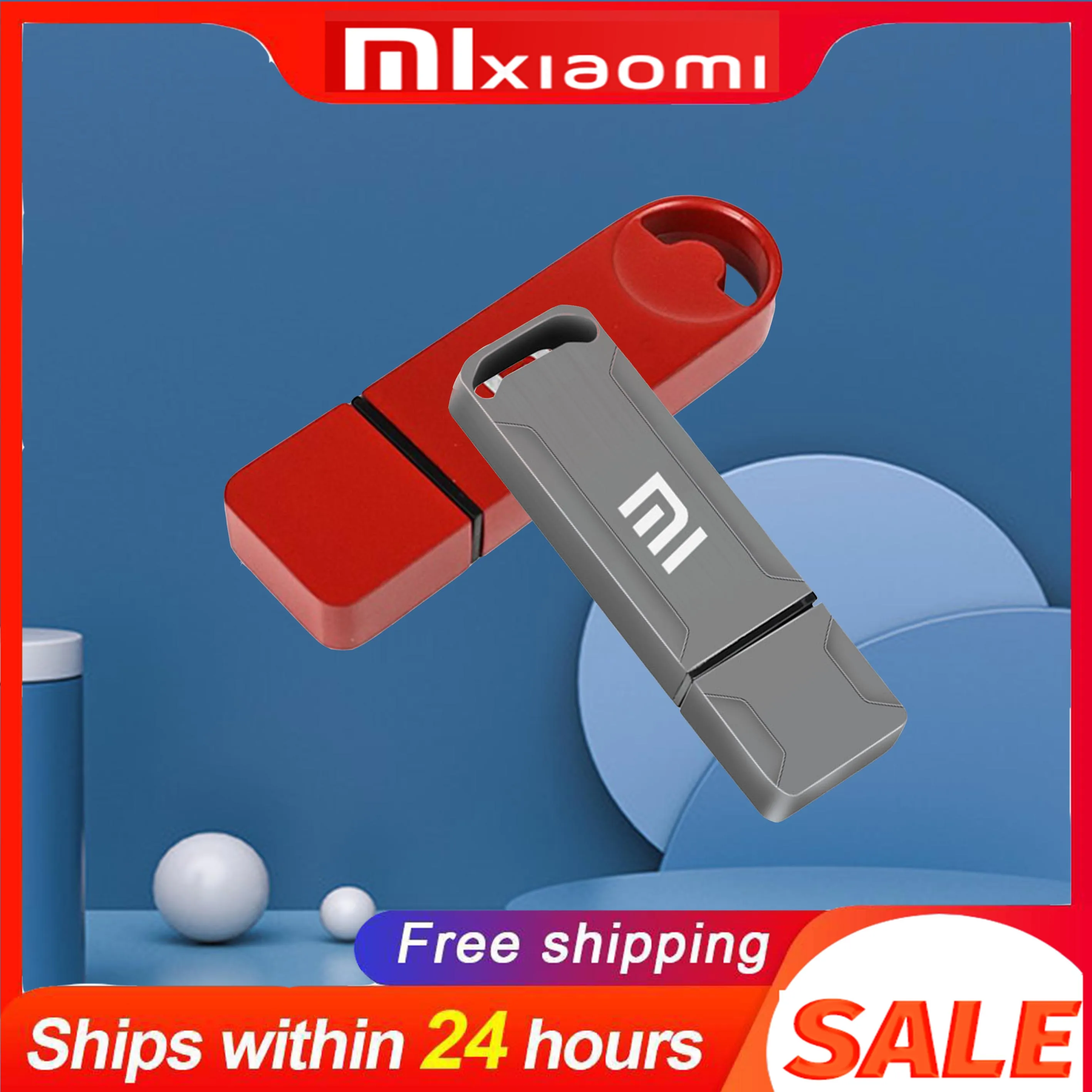 XIAOMI-Waterproof-USB-Flash-Drive-Metal-Pendrive-Mem-ria-de-disco-U-Cel ...