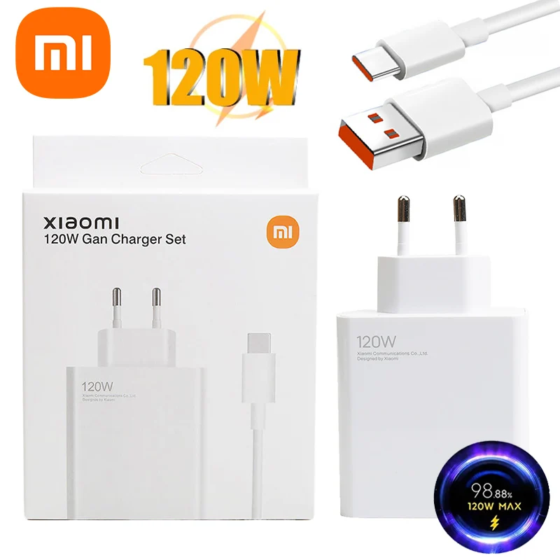 120W-Original-Xiaomi-Charger-Turbo-Fast-EU-Wall-HyperCharge-Adapter-Usb ...