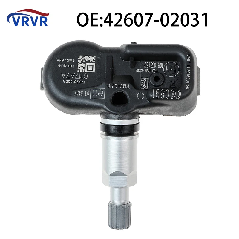 VRVR 42607-02031 4260702031 TPMS Sensor 433MHZ For TOYOTA Avensis Auris ...