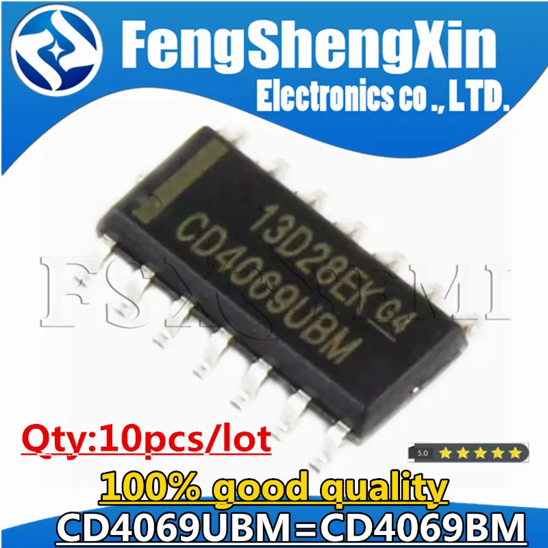 Inversor-hexagonal-IC-CD4069UBM-SOP-14-CD4069-CD4069BM-HEF4069-HEF4069UBT-CMOS-10-unids-lote ...