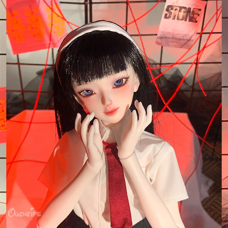 Mio 2th Magnetic Ghost Face BJD 1/4 Oueneifs Full Set Double Emotion ...