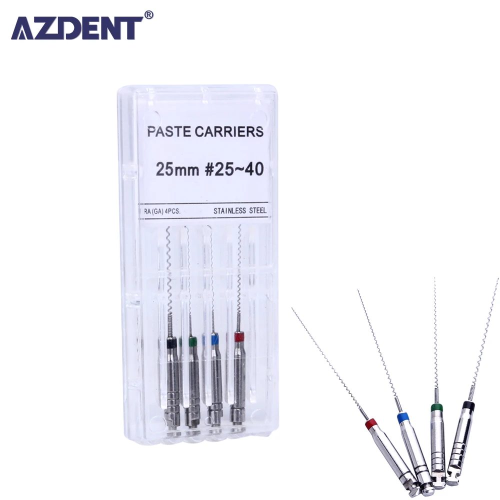 AZDENT Dental Rotary Paste Carriers Endodontic Files Reamers Drill Burs ...