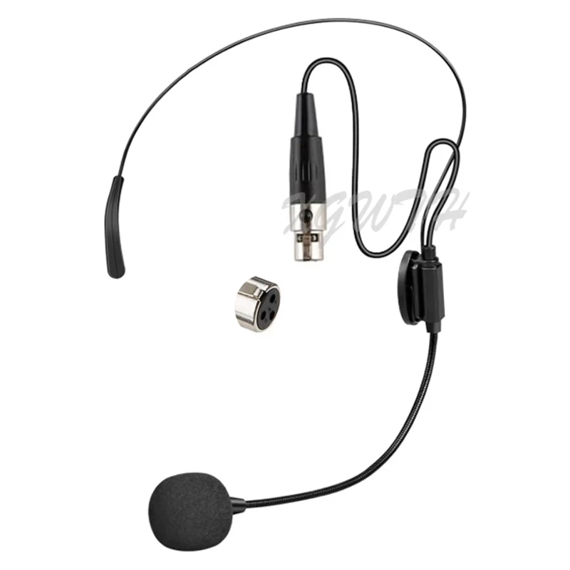 Omnidirectional Headset Headworn Microphone For Akg Samson Wireless Mic ...