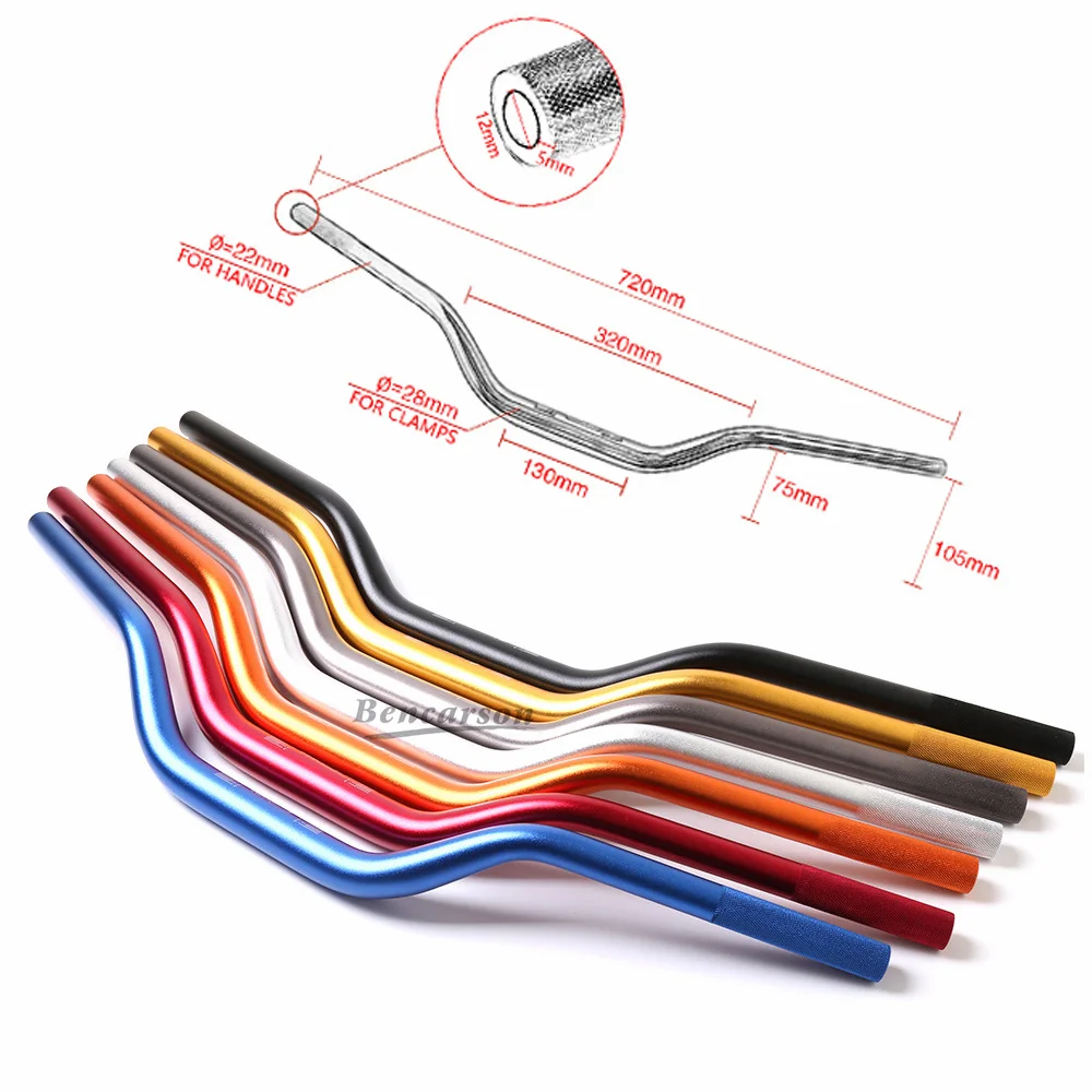 28mm-1-1-8-Motorcycle-CNC-Handlebar-Scooter-Steering-Wheel-Motocross ...