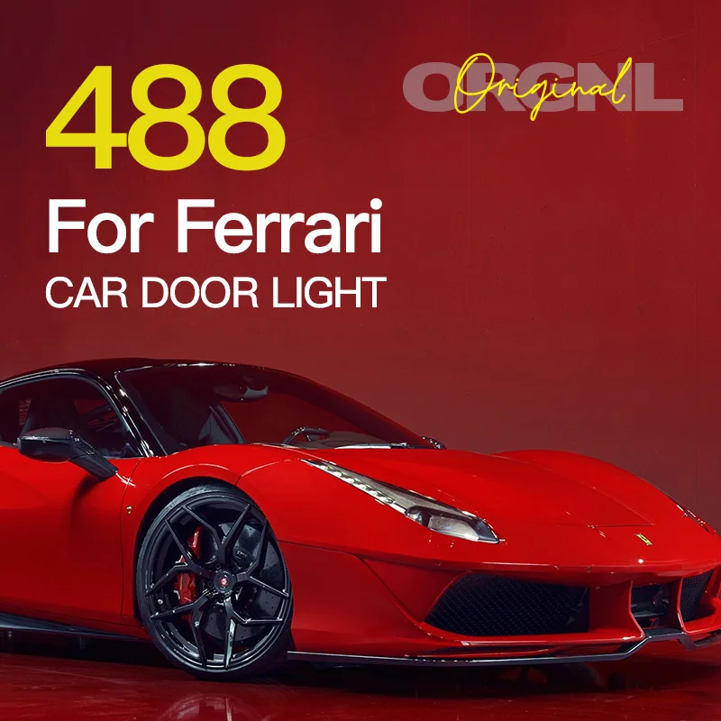 Welcome-Car-Door-Lights-For-Ferrari-458-488-599-FF-California-T ...