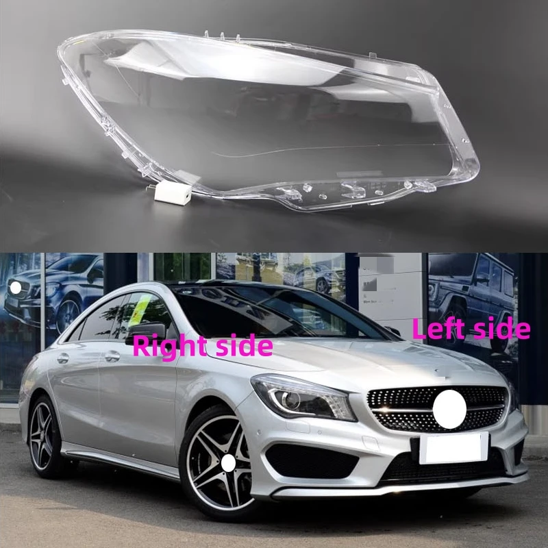 For Mercedes Benz CLA W117 2013 2014 2015 2016 Car Headlight Shell ...