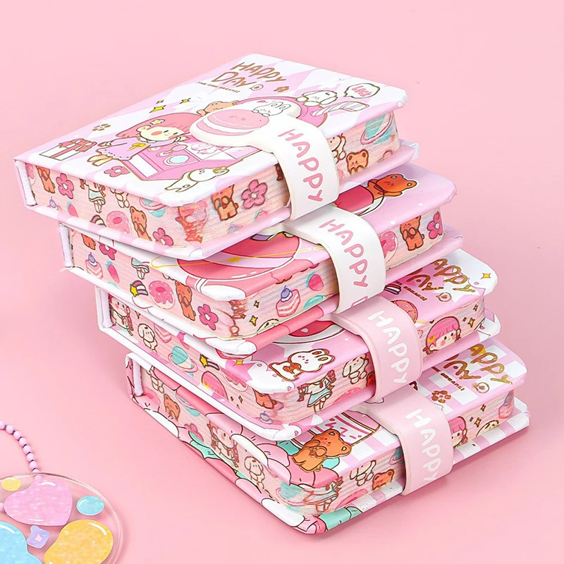 Cute-Cartoon-Planner-Notebook-Kawaii-Mini-Handbook-Journal-Agenda ...