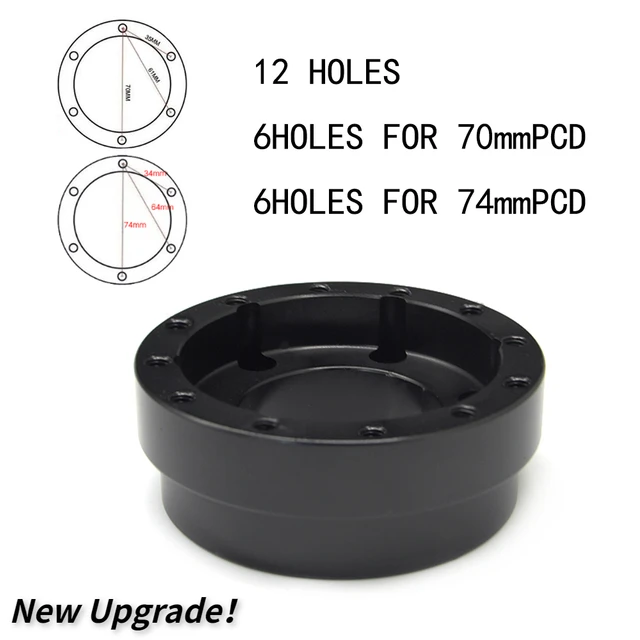 For Logitech G29 G920 G923 13/14inch Racing Game Quick Release 70mm PCD ...