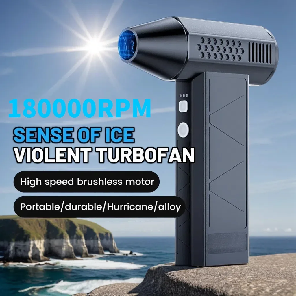 ST-8113 New Aluminum Alloy Violent Turbofan 180000RPM Electric Air ...