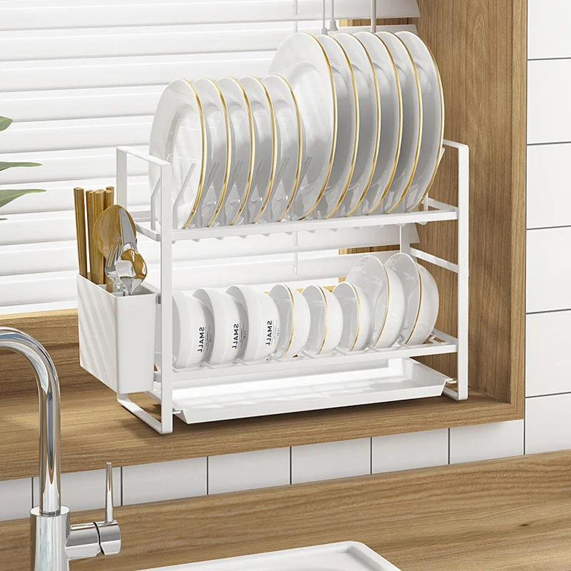 No-need-to-install-narrow-drain-bowl-rack-household-countertop-cupboard ...
