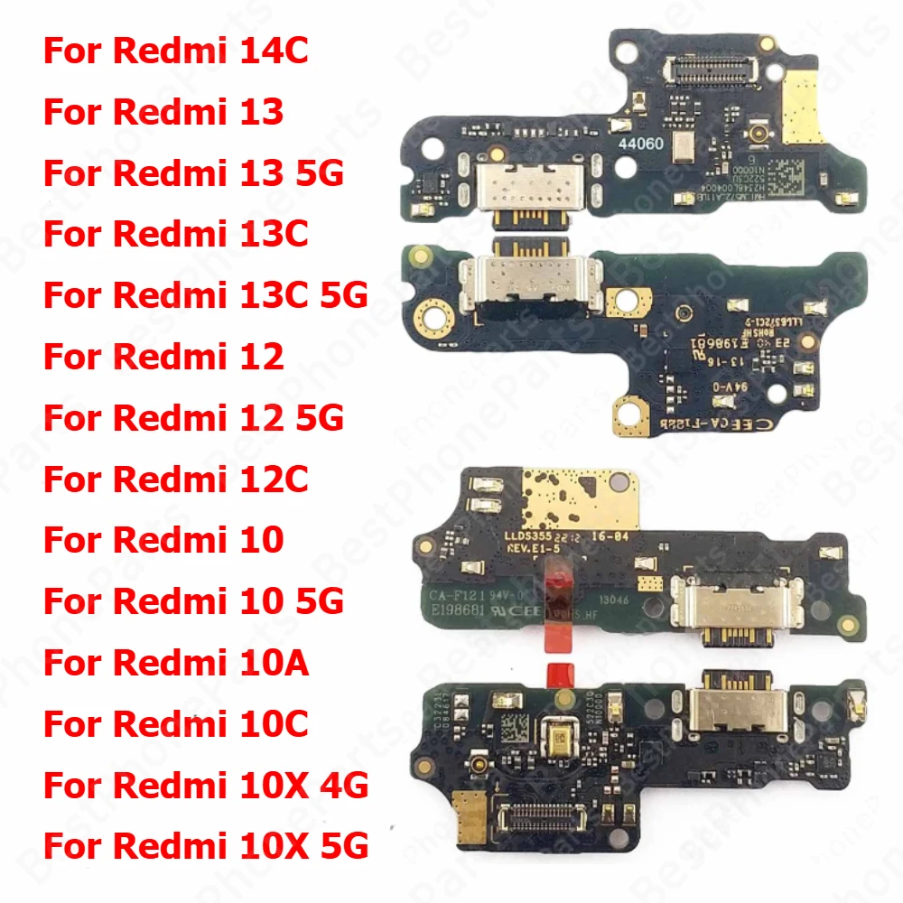 Charge Board For Xiaomi Redmi 14C 13 13C 12 12C 10 2022 Prime 10A 10C ...