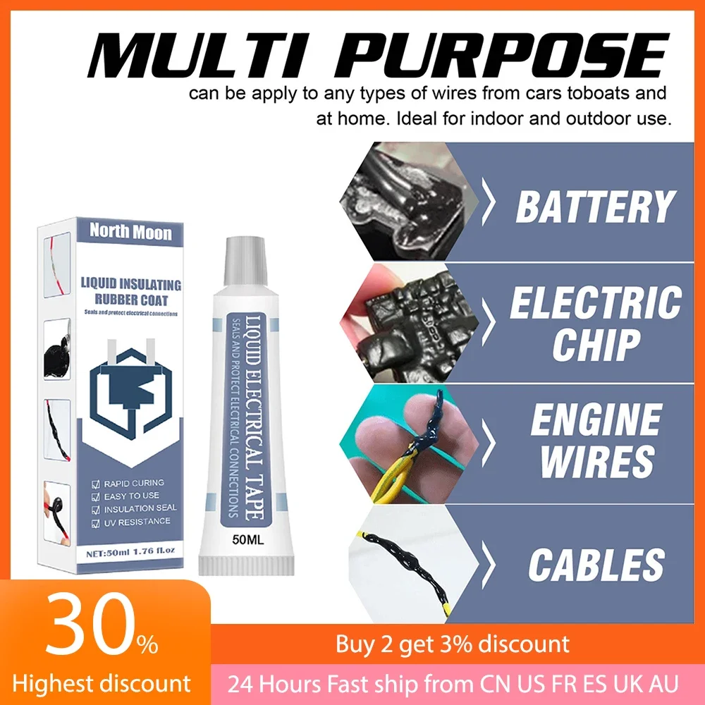50ml-Liquid-Insulating-Tape-Waterproof-Electrical-Wire-Cable-Insulation ...