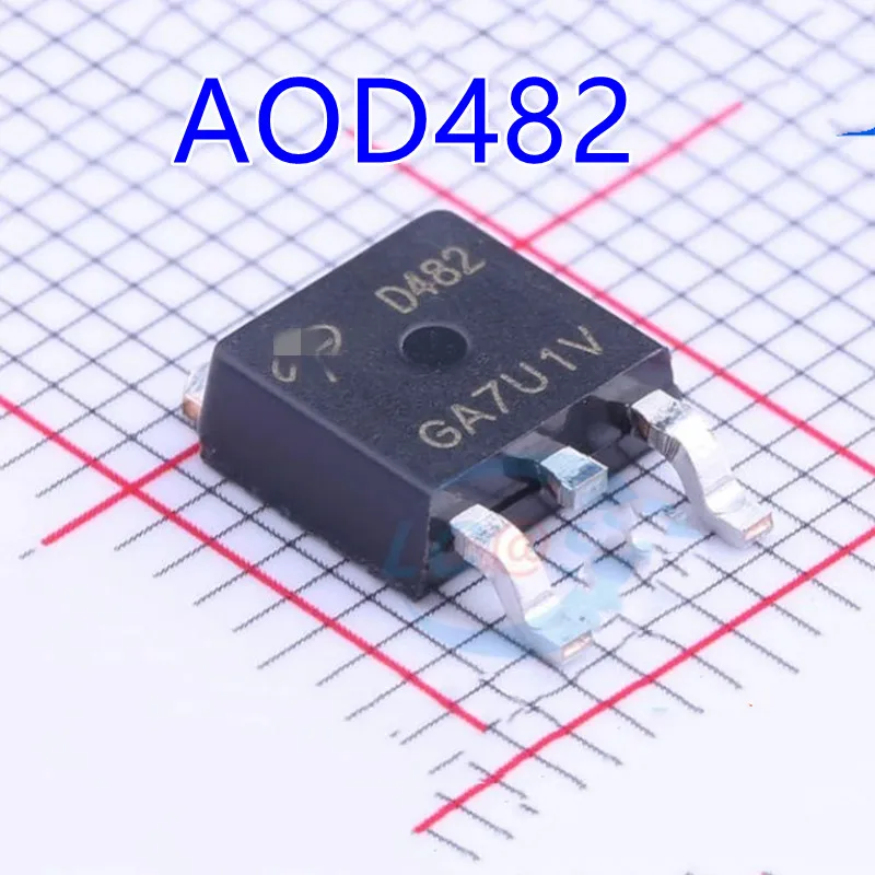 10pcs/lot Original Aod482 to-252 N Channel 100V/32A SMD MOSFETs (Field Effect Transistor)
