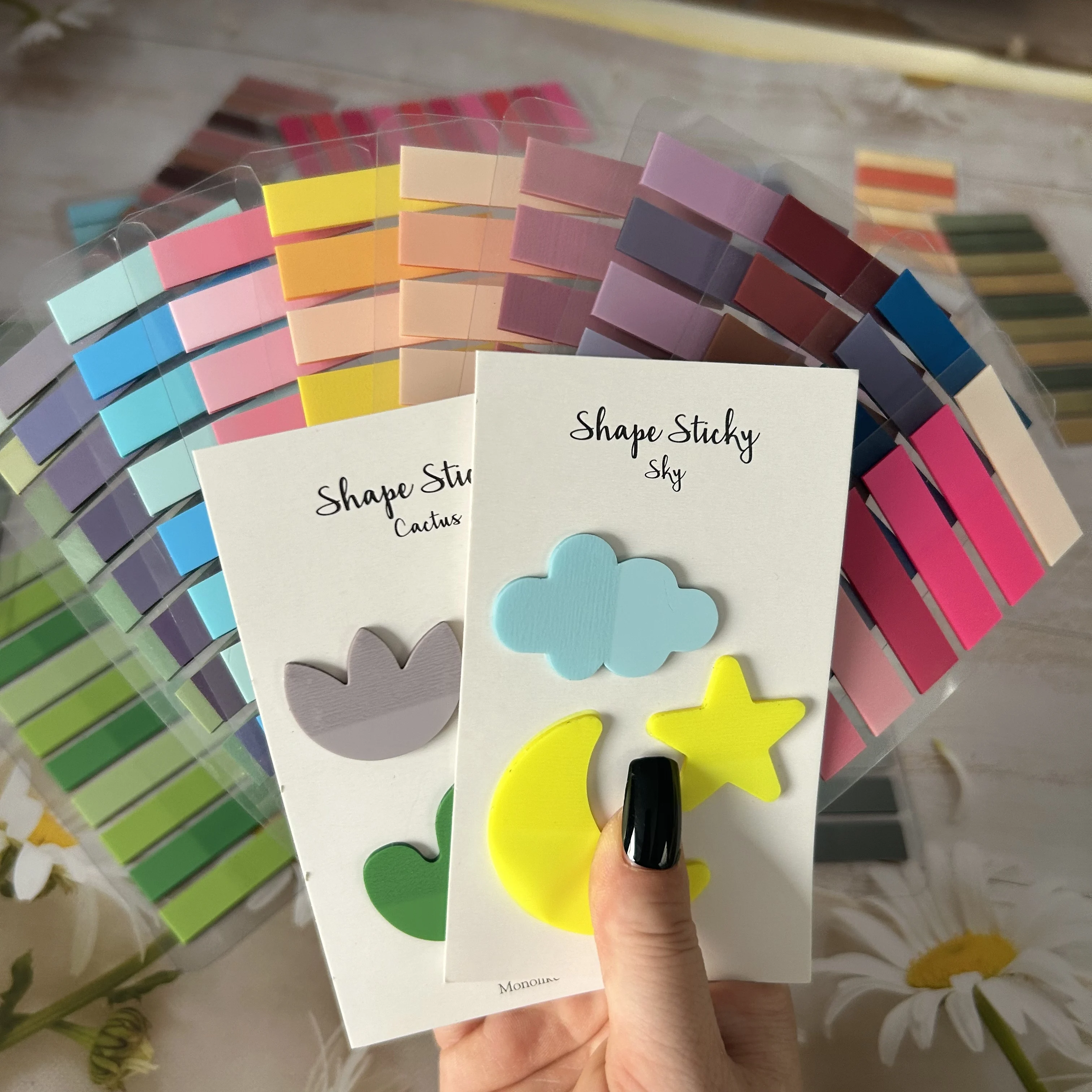 Sticky Notes Stationery Set 200 Sheets Stationery For Books Memo Pad ...