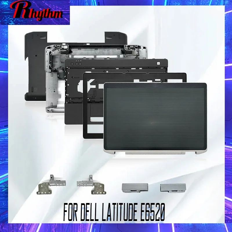 New-For-Dell-Latitude-E6520-LCD-Back-Cover-Hinges-Palmrest-Bottom-Base ...