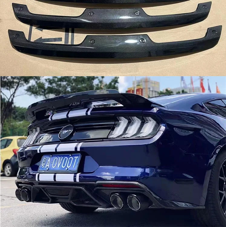 For-Ford-Mustang-2015-2022-GT500-Style-Small-spoiler-High-Quality-Real ...