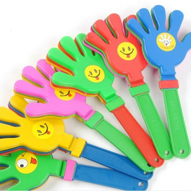 Clappers-de-mano-de-pl-stico-accesorios-de-juego-de-Noisemaker-favores ...