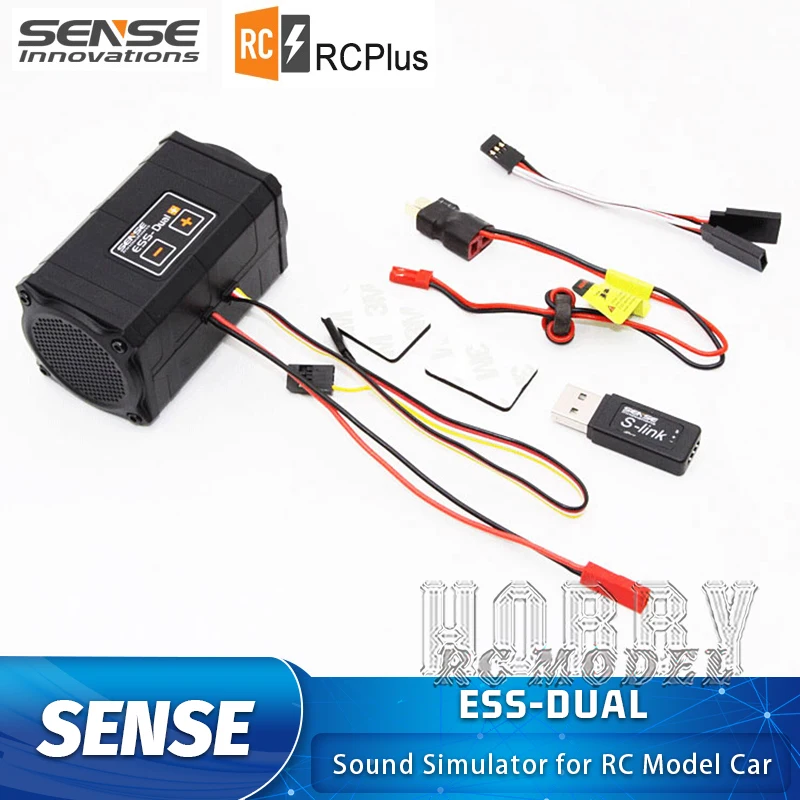 SENSE-ESS-DUAL-2-Speakers-Engine-Sound-Simulator-for-RC-Model-Car ...