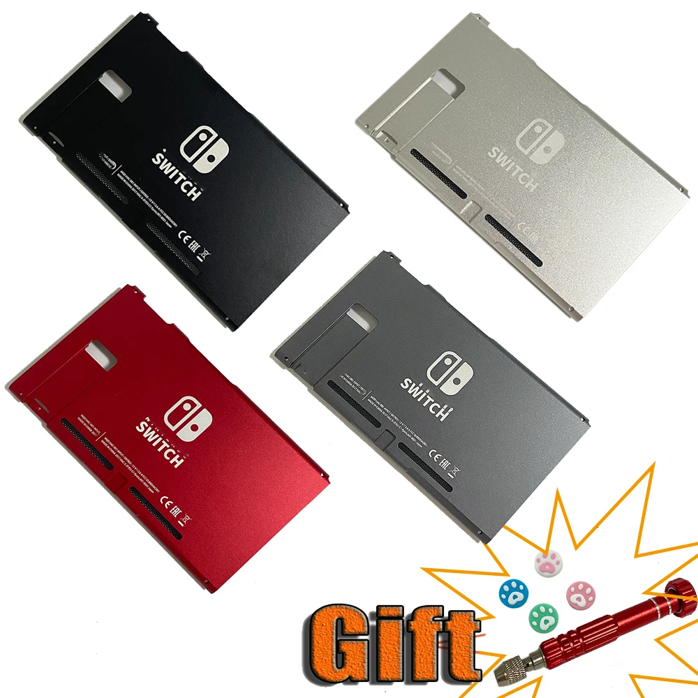 Aluminum-Alloy-Back-Cover-For-Switch-Game-Console-Replacement-Shell ...