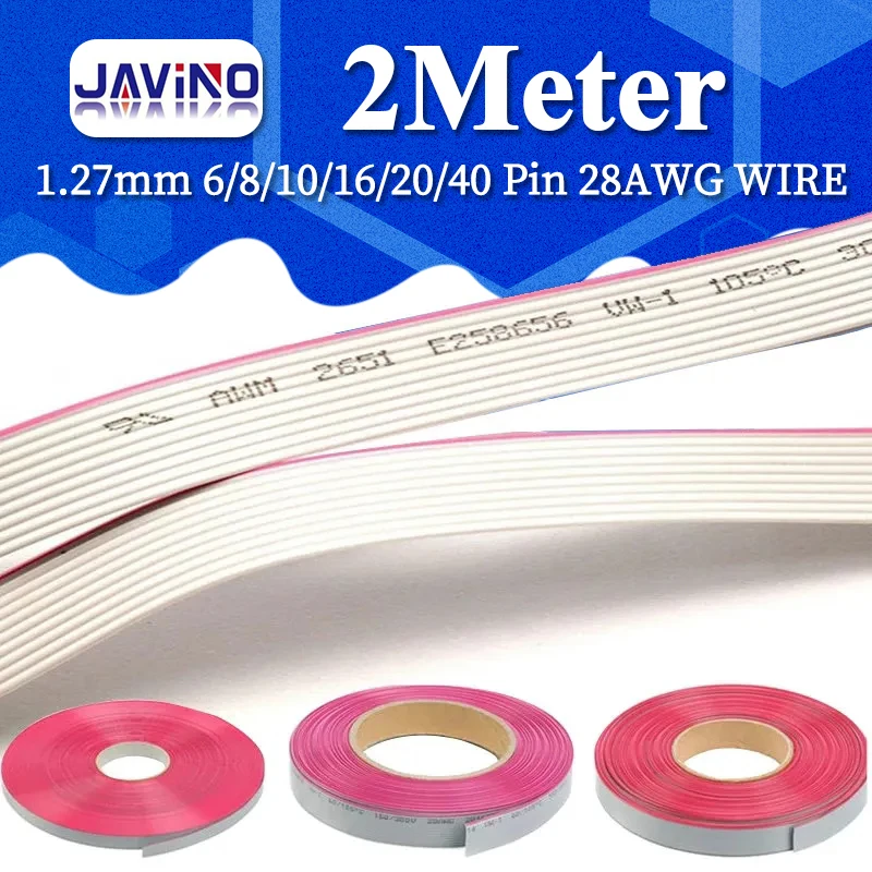 2Meter-6P-10P-12P-14P-16P-20P-40P-1-27mm-PITCH-Grey-Flat-Ribbon-Cable-6.jpg