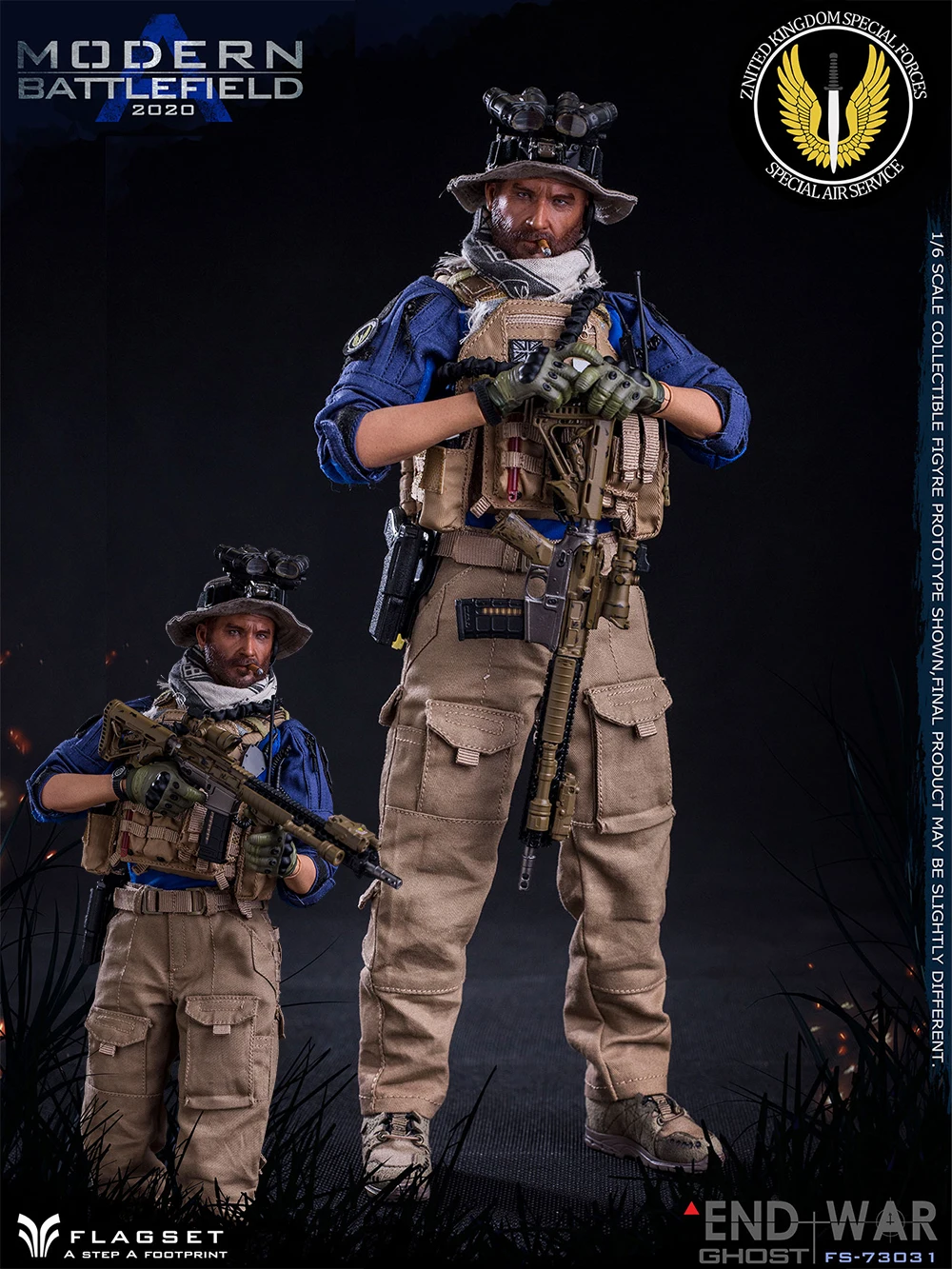 ViiKONDO-1-6-Flagset-FS-73031-Action-Figures-Cpt-John-Price-End-War-COD ...