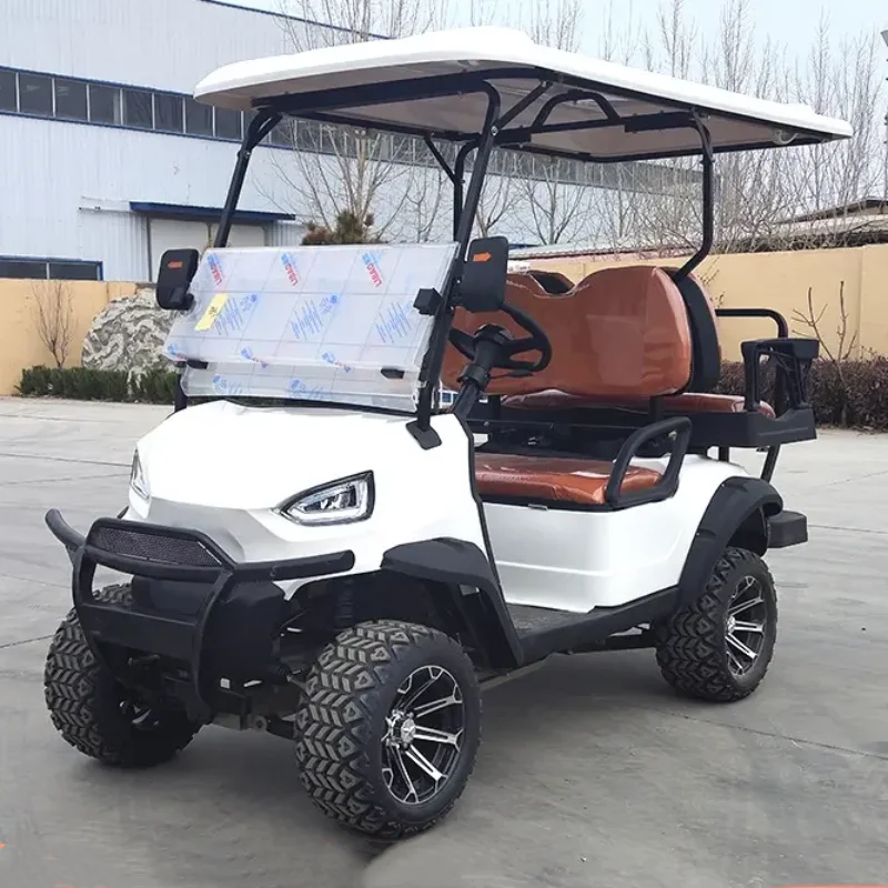 Concession Electric Powered 4 Person Adult Cheap Chinese 48v 72v 4 ...
