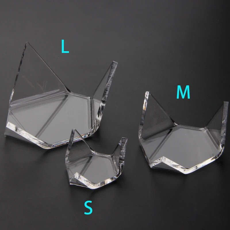 Triangle-acrylic-holders-for-mineral-stone-display-rack-and-stand ...