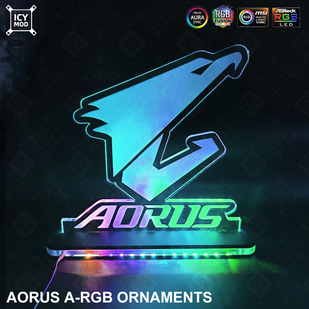 A-RGB-AORUS-Figure-5V3Pin-GIGABYTE-Eagle-Belief-Chassis-Decoration ...