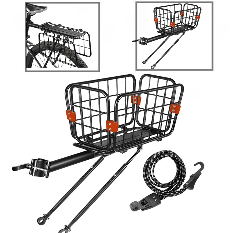 Adjustable-Bicycle-Rear-Seat-Bag-Rack-Cycling-Bike-Cargo-Rack-Bike ...