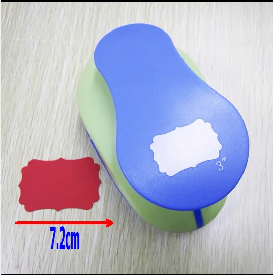 3 Inch (7.2cm) Hang Tag Craft Punches Photo Frame Shape Of Scrapbook ...