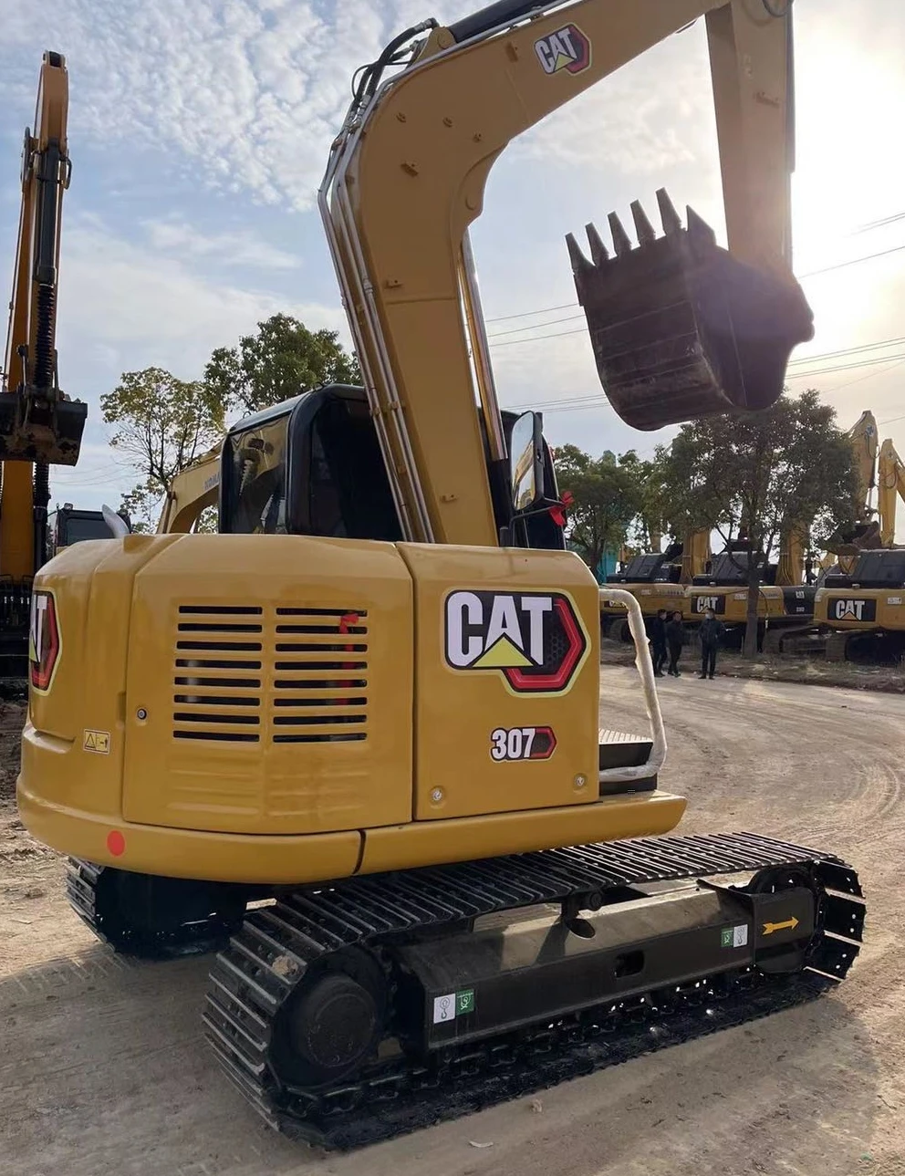 almost-brand-new-second-hand-mini-7ton-Caterpillar-crawler-used ...