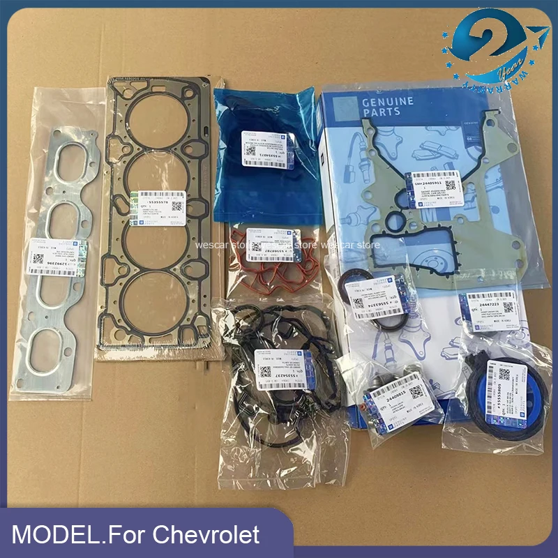 1-Set-Engine-Gasket-Oil-Cooler-Seals-kit-Cylinder-Head-Gasket-For ...