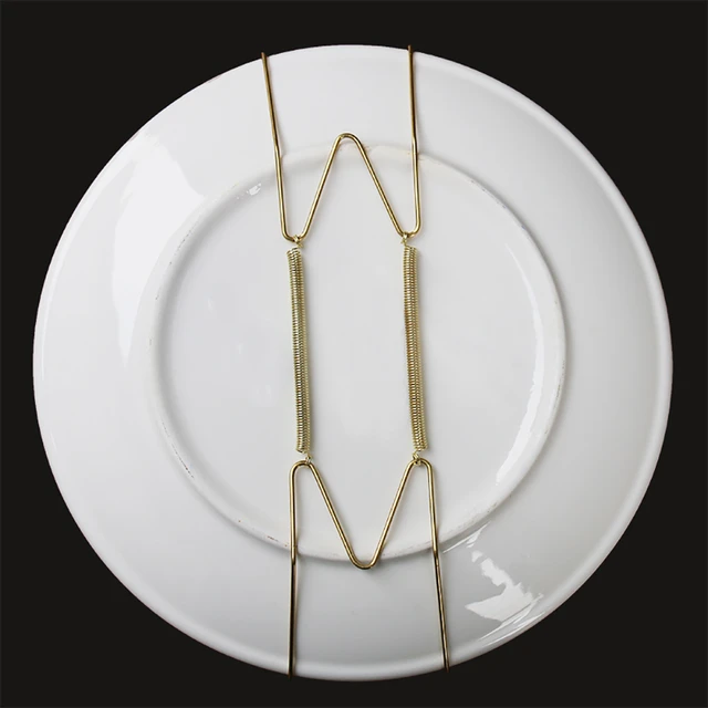Multiple Plate Hangers For Walls