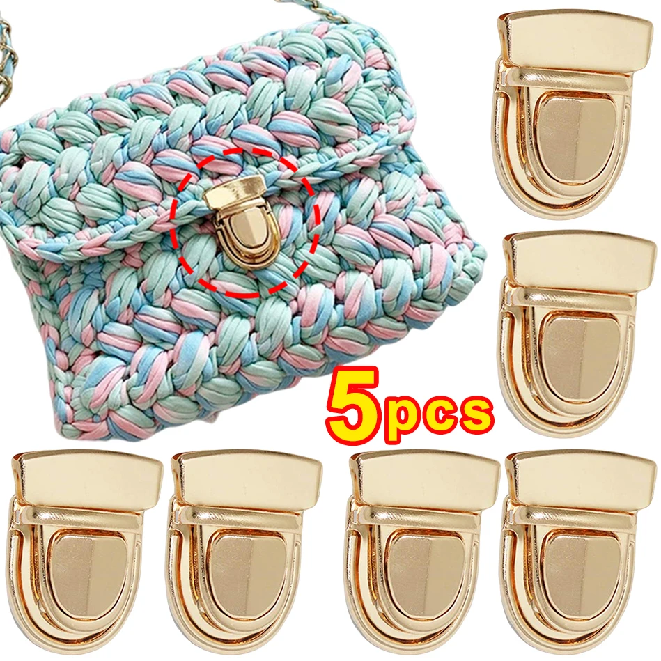 5pcs-set-Lock-Clasp-Catch-Purse-Thumb-Lock-Purse-Buckle-Fasteners ...