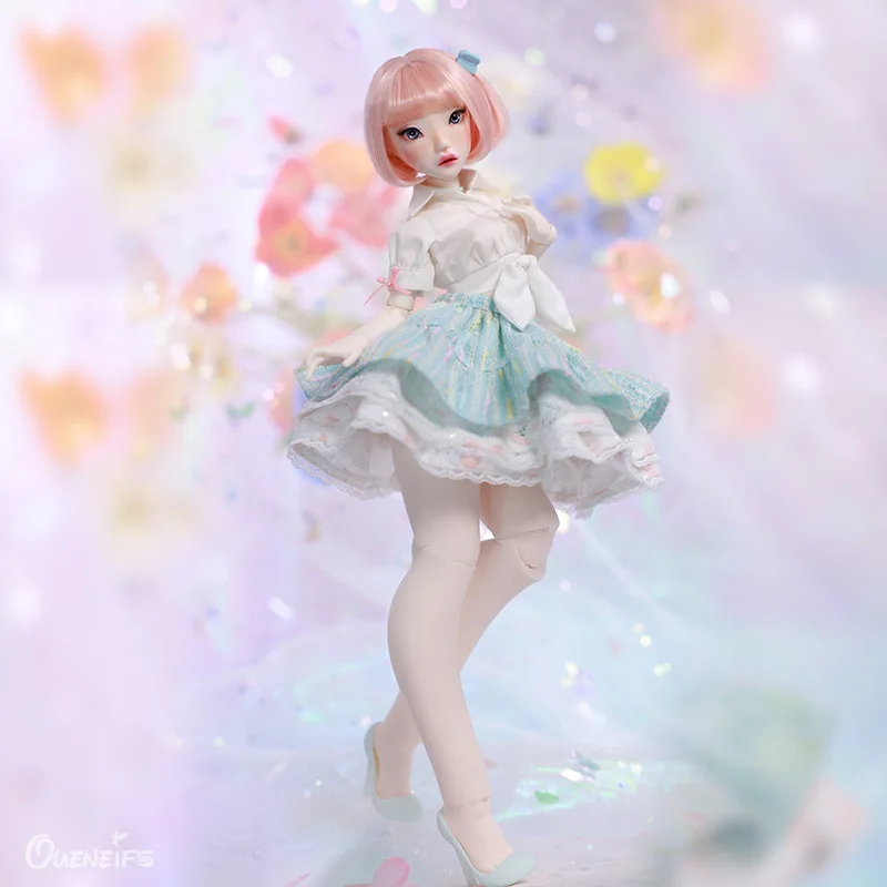 BJD Doll 1/4 Kaluu With Yvlu Large Chest High Heel and Flat Feet Body ...