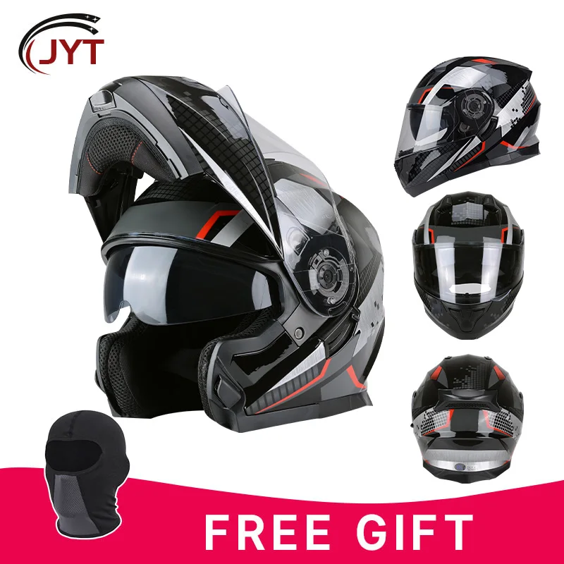 DOT-Approved-Full-Face-Helmet-for-Men-Women-Flip-Up-Motorcycle-Helmets ...