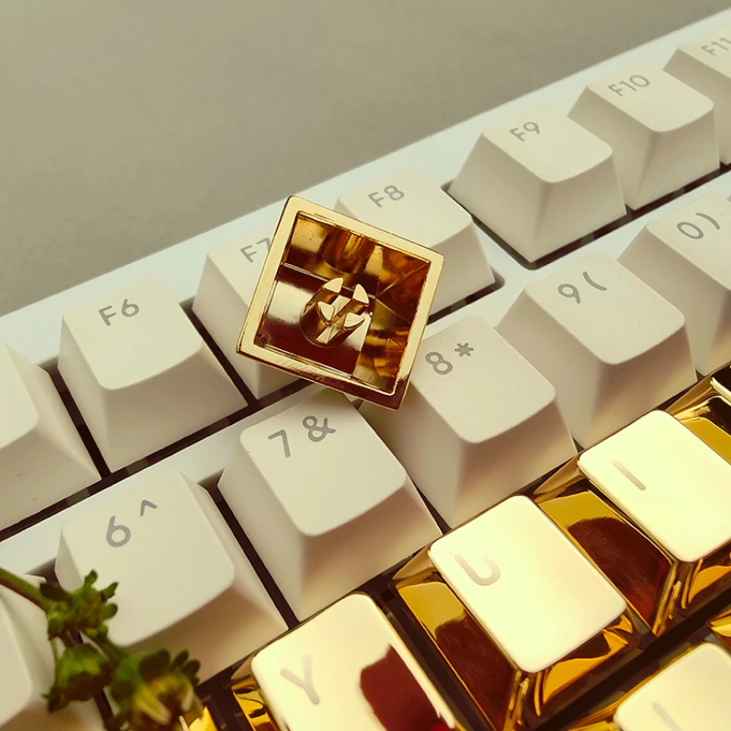 Original-Alphabet-Keycaps-Metal-Keycap-Custom-Typeface-Pattern-Wooting ...