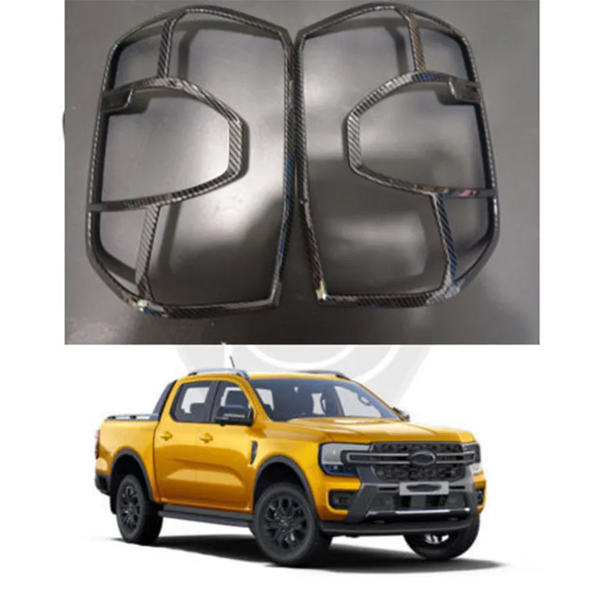 For-Ford-Ranger-Car-Accessories-Tail-Light-Cover-Guard-Surround ...