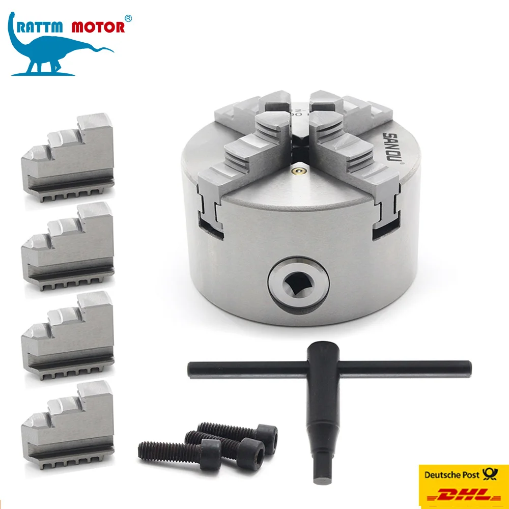 RATTM-Mini-Manual-Torno-Chuck-com-Chave-3-Mand-bula-Auto-Centramento ...