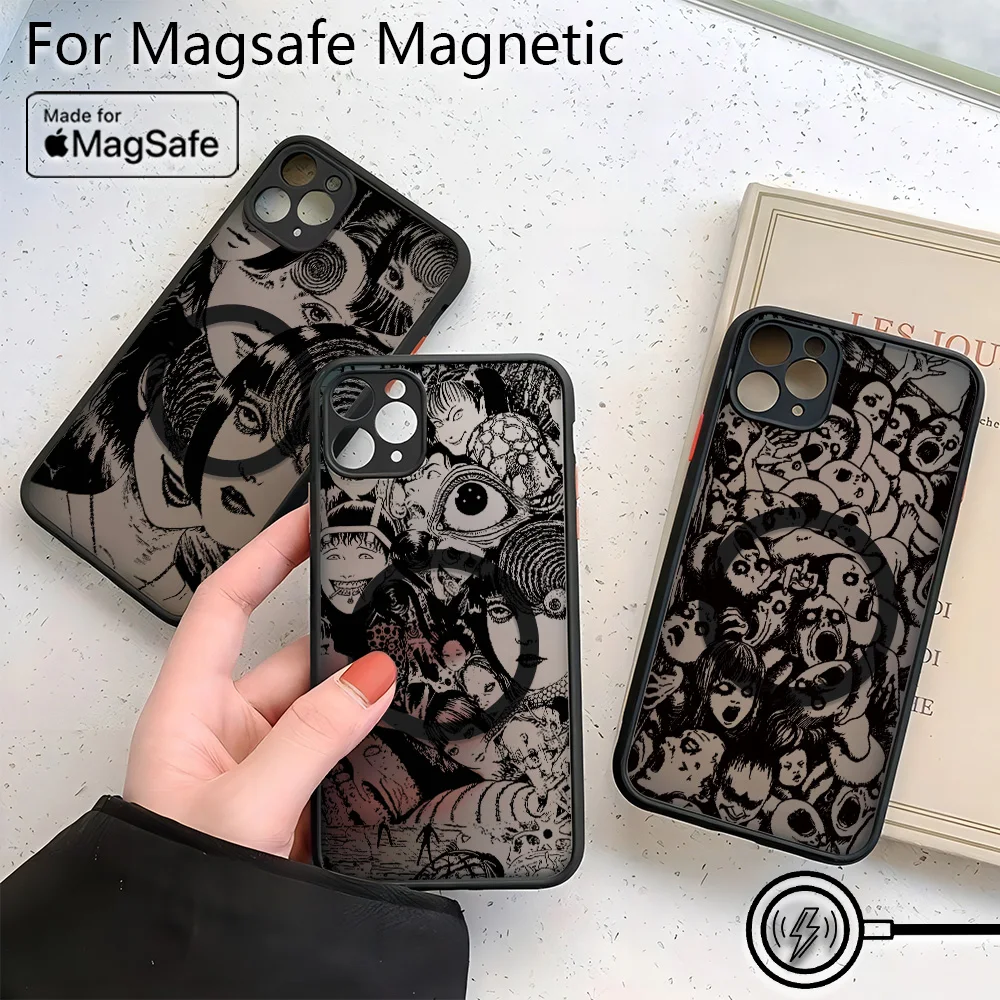 Junji Ito Terror Horror Phone Case For Samsung Galaxy S25 S24 S23 S22 ...