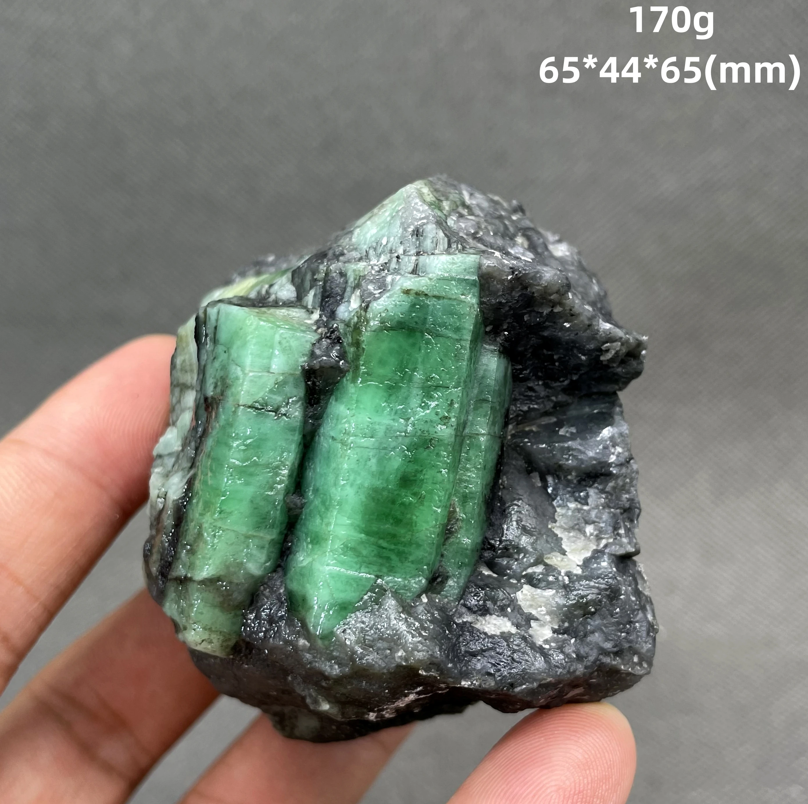 New-varie-100-Natural-Brazil-green-emerald-mineral-gem-grade-crystal ...