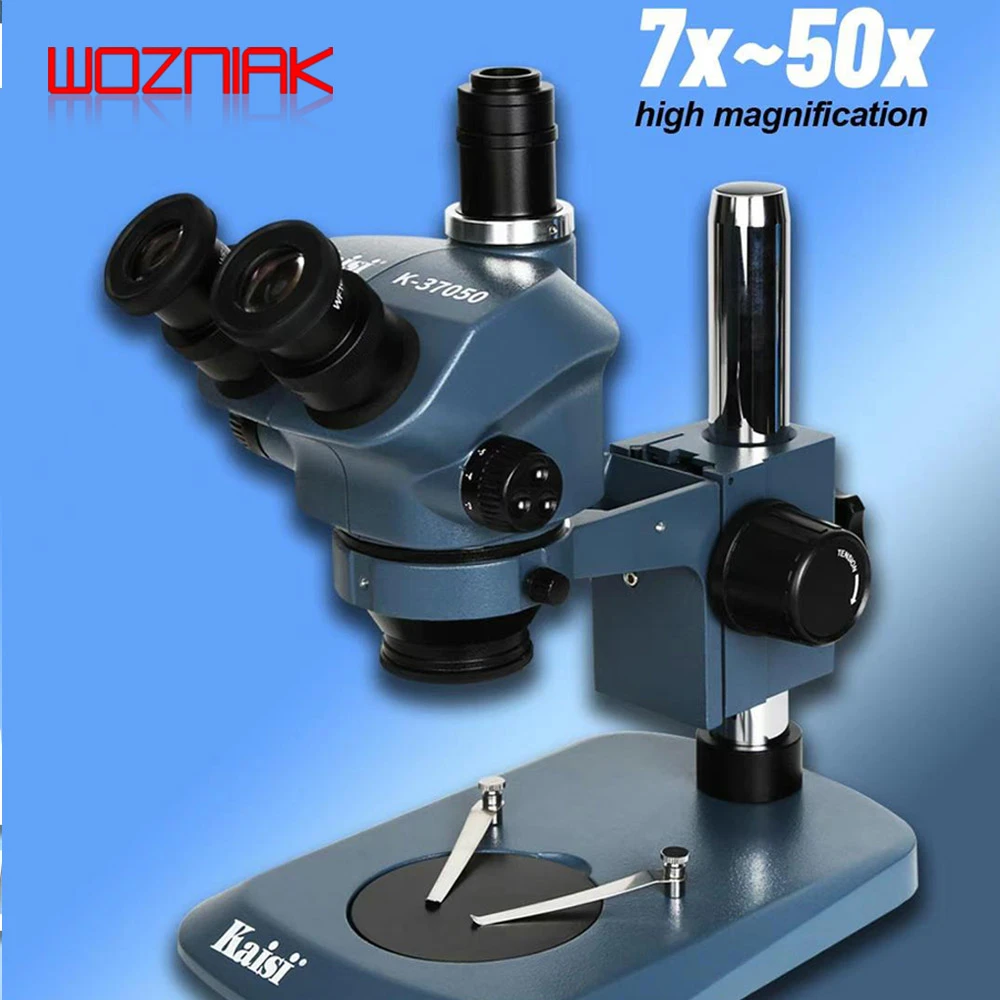 Kaisi 7x-50x Continuous Zoom Binocular Trinocular Stereo Zoom ...