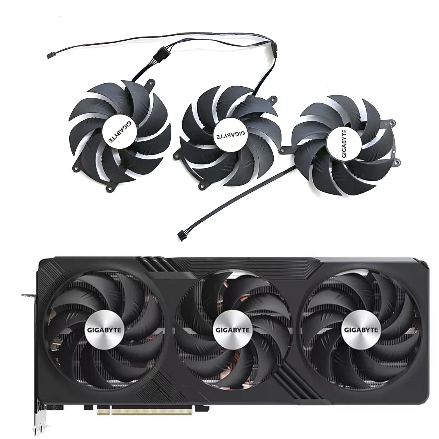New-95MM-4PIN-DC-12V-0-65A-RX-7900XT-GPU-Fan-for-Gigabyte-Radeon-RX ...